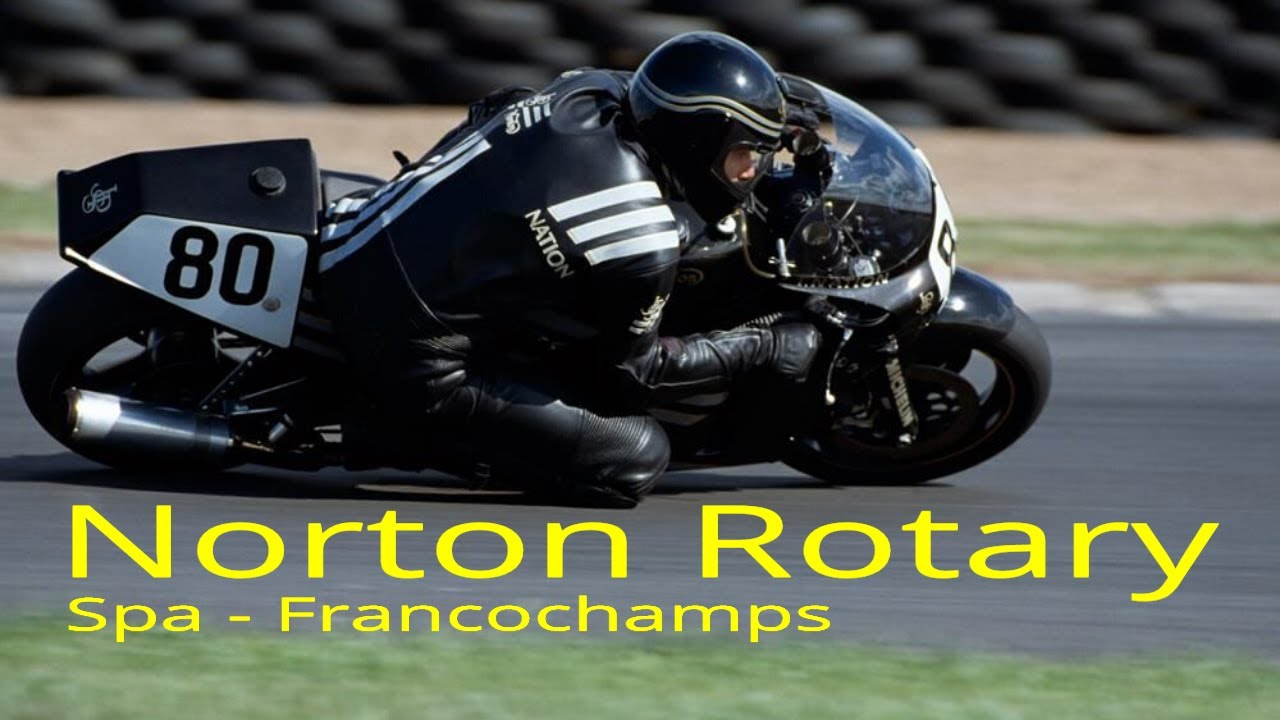 Norton RCW588 Rotary Wenkel - Spa Francorchamps - Onboard - YouTube
