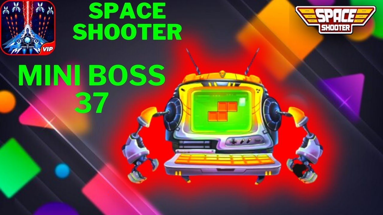 Space Shooter Galaxy Attack New Mini Boss 37 | Level 37-3 By Zambario ...