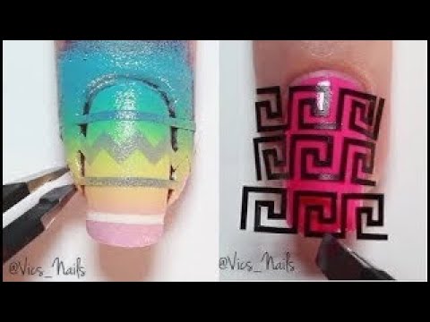 Uñas Decoradas 2017/ Diseños de Uñas Paso a Paso