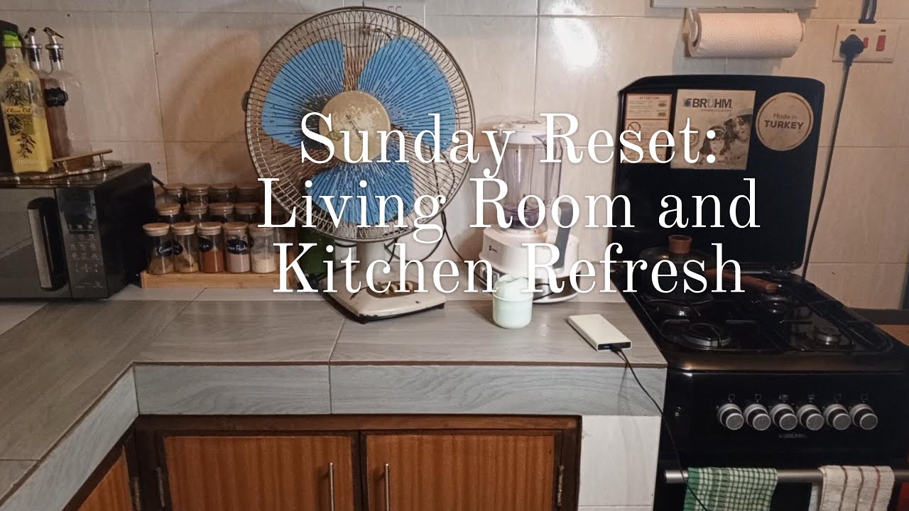 SUNDAY (MIDWEEK) RESET: Living Room Refresh - YouTube