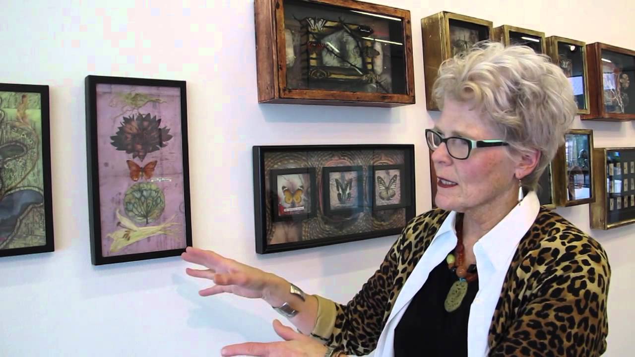 Interview with Artist-In-Residence Joy Broom - YouTube