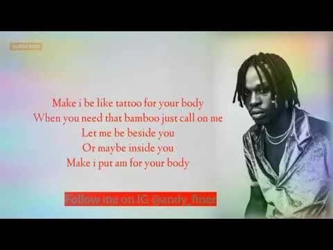 Official tattoo lyric video by fireboy dml - YouTube