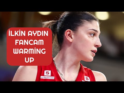 İlkin Aydın Warming Up #volleyball #fileninsultanlari #fileninsultanları #ilkinaydın #galatasaray 