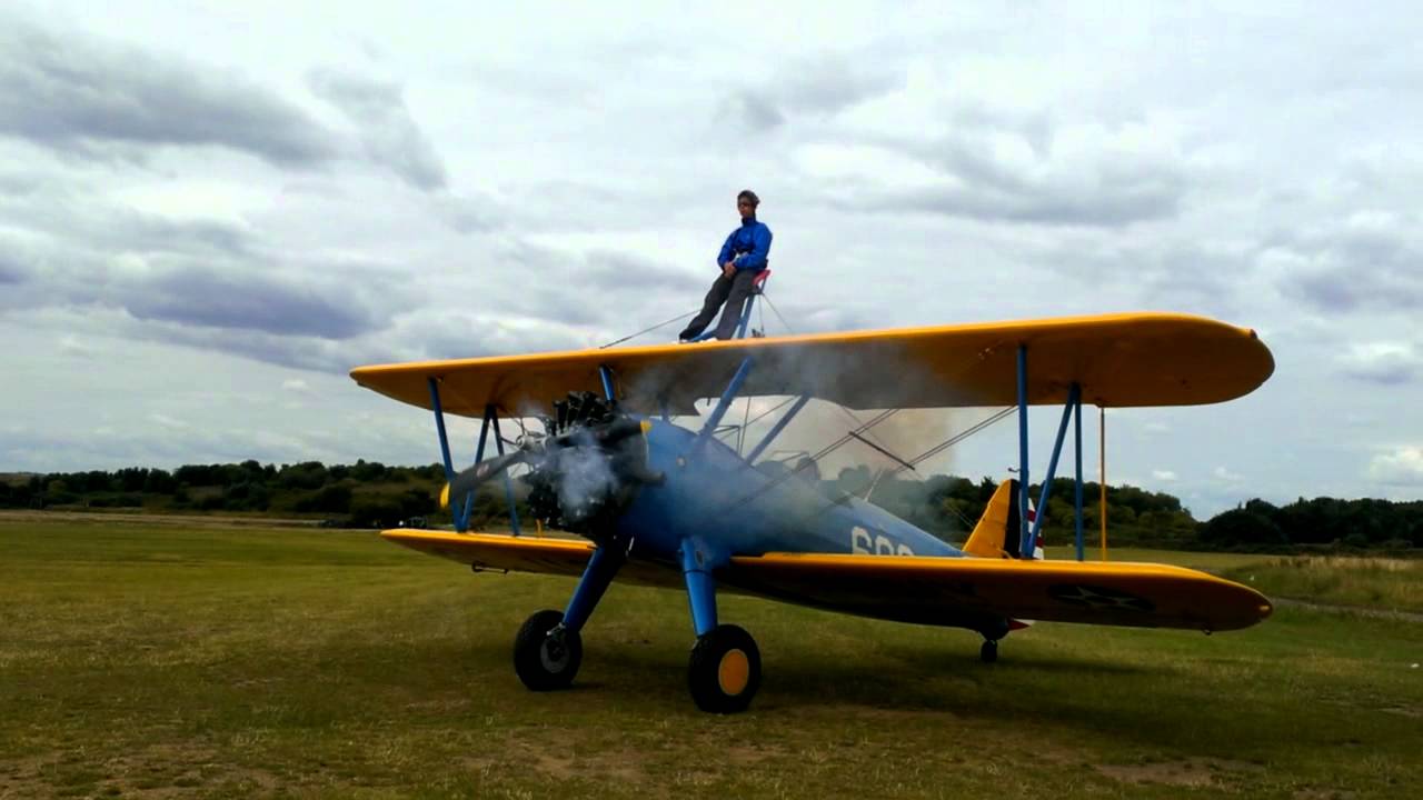 wing walking experience no turning back !!!! - YouTube