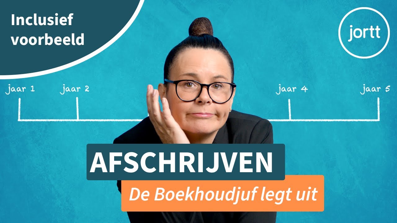 Afschrijven, hoe werkt het? | Cursus boekhouden door de boekhoudjuf ...