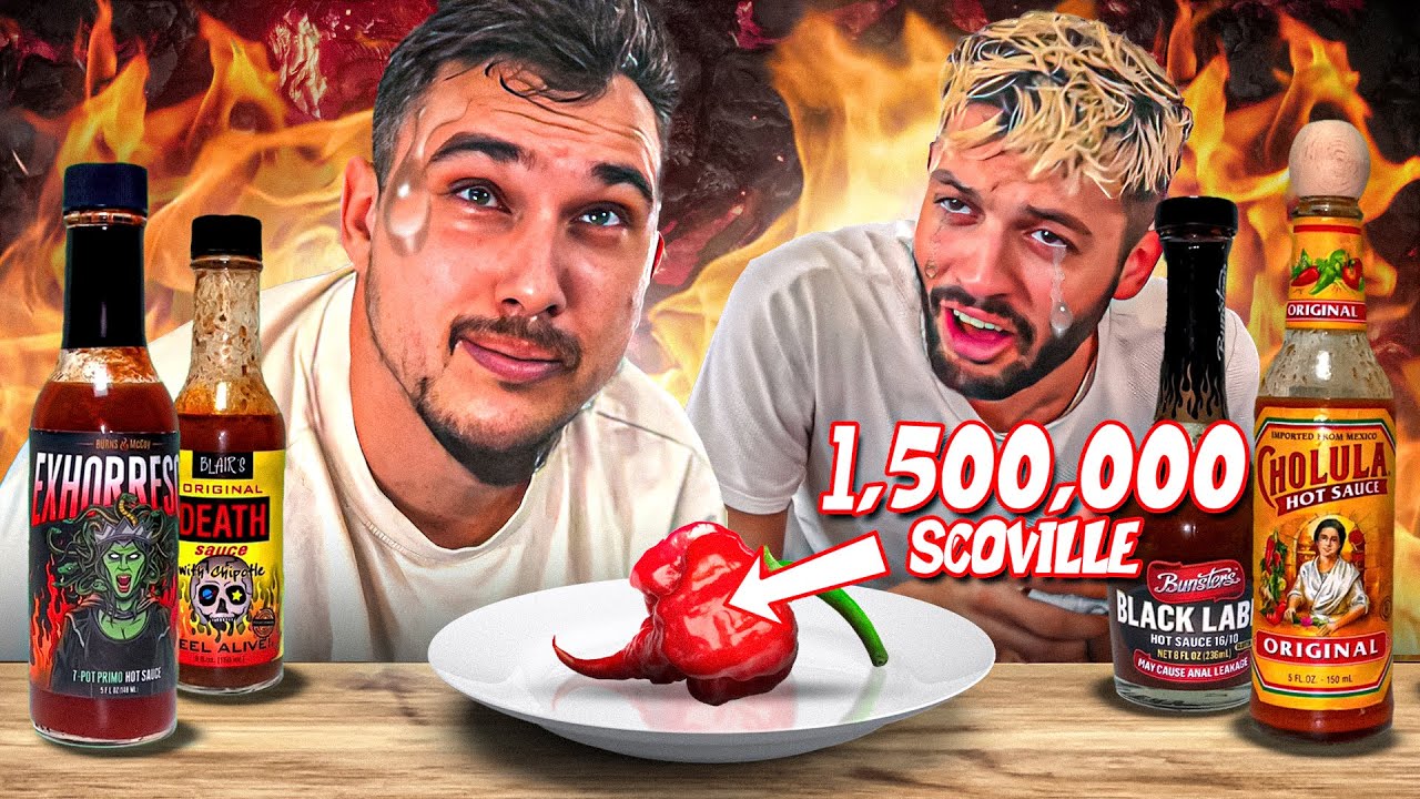 On mange le piment le plus fort du monde ! - YouTube