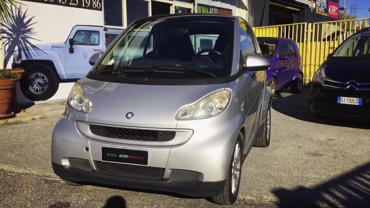 Smart ForTwo www.roma-auto-usate.it - YouTube