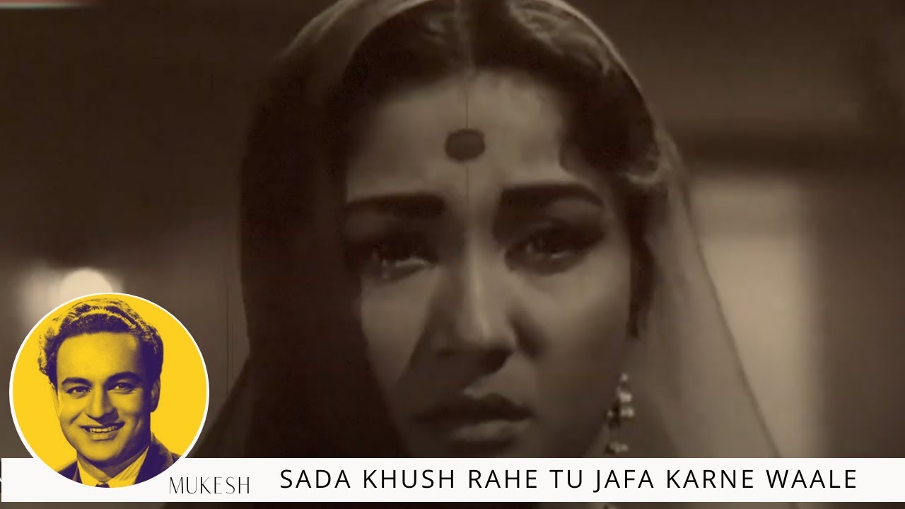 Sada Khush Rahe Tu Jafa Karne Waale - Pyaar Ka Saagar (1961) - YouTube