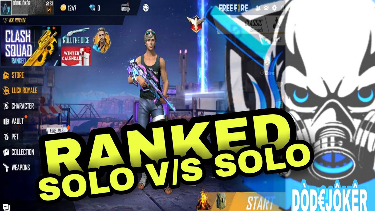 A Sample Game Play Ranked Solo v/s Solo - YouTube
