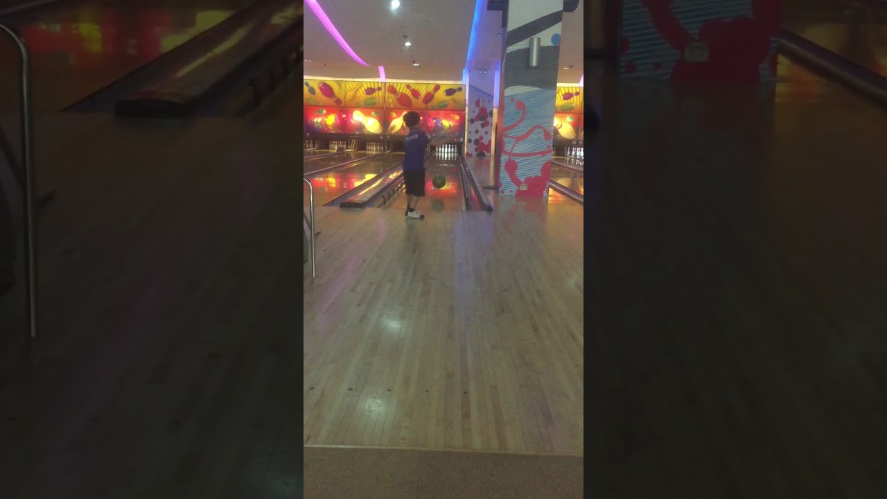 Playing bowling at SM MOA - YouTube