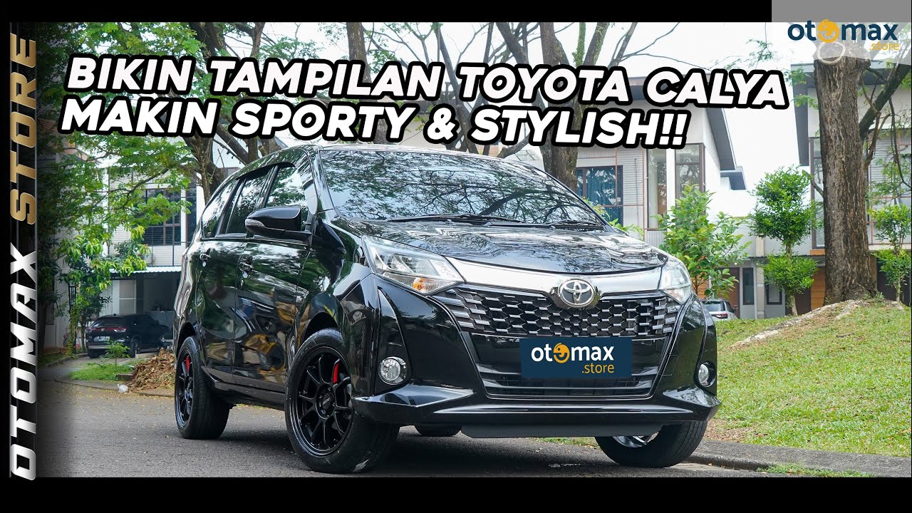 Modifikasi Toyota Calya, Makin Ganteng Pakai Velg Lenso 95G Original ...