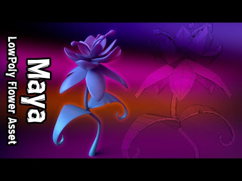 How To Creat Fancy Floral Designs In Maya