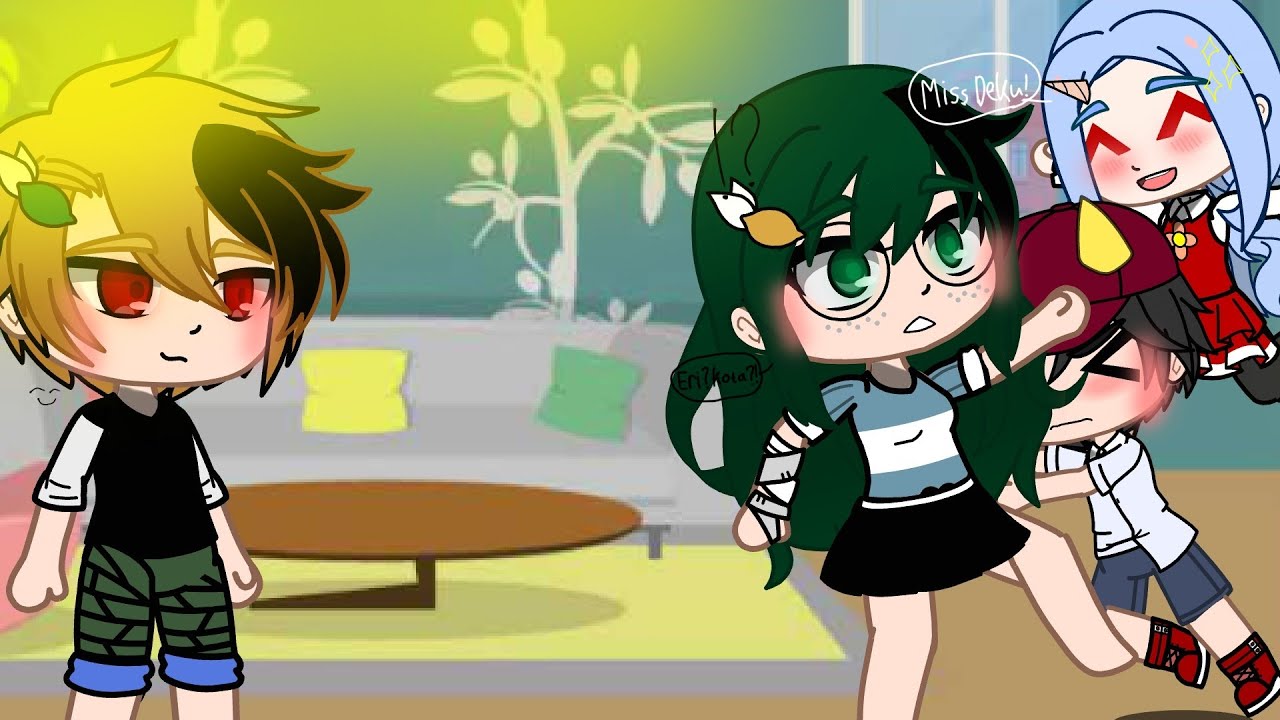 Izuku Meets Eri And Kota Bakudeku Fem Deku Bnhamha Youtube 7975