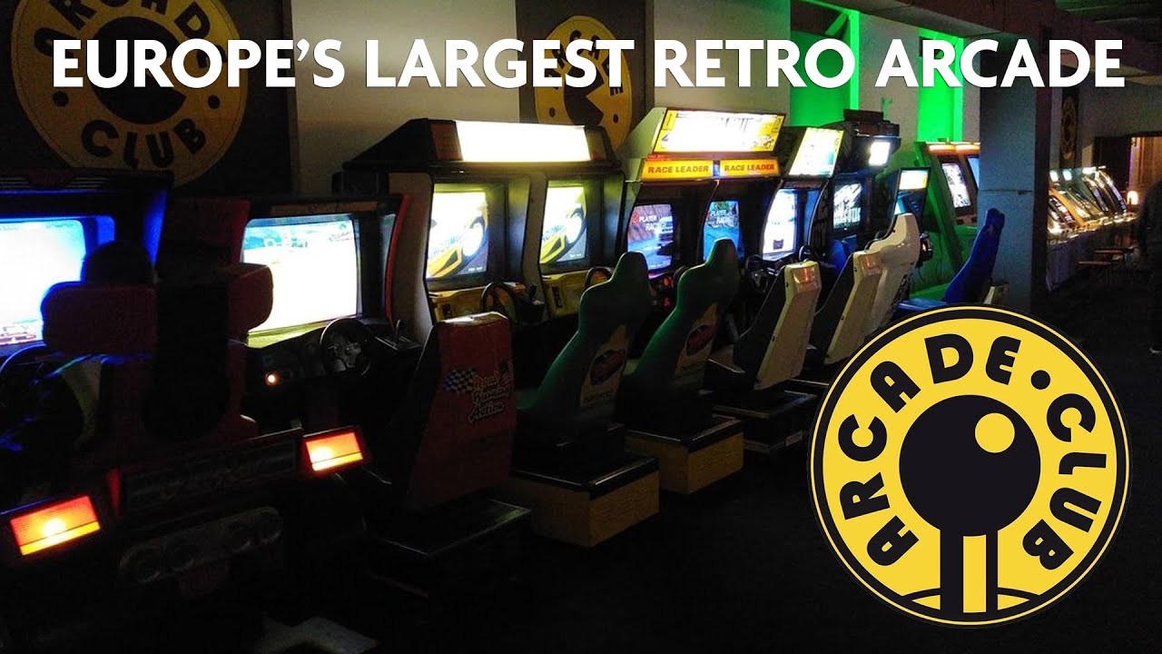 Arcade Club UK - Europe's largest retro gaming venue with hundreds of ...