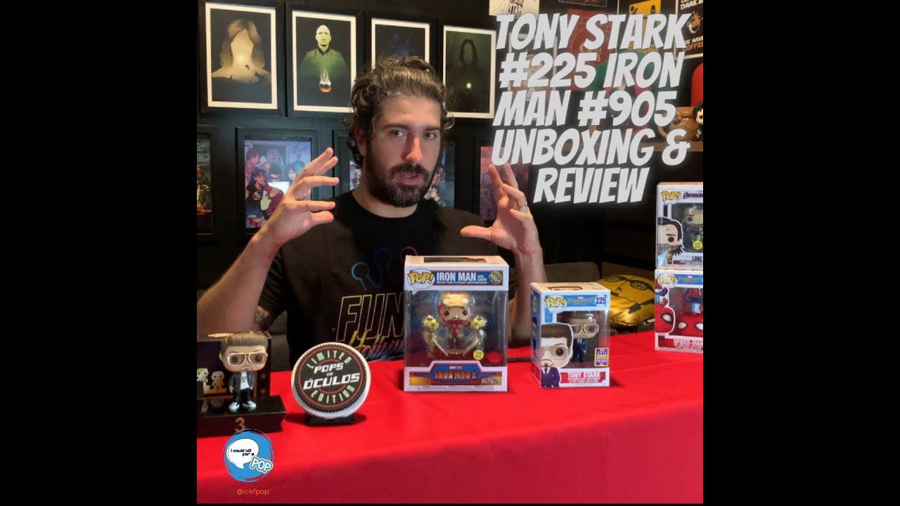 Tony Stark SDCC 2017 #225 & Iron Man #905 Unboxing n' Review - YouTube