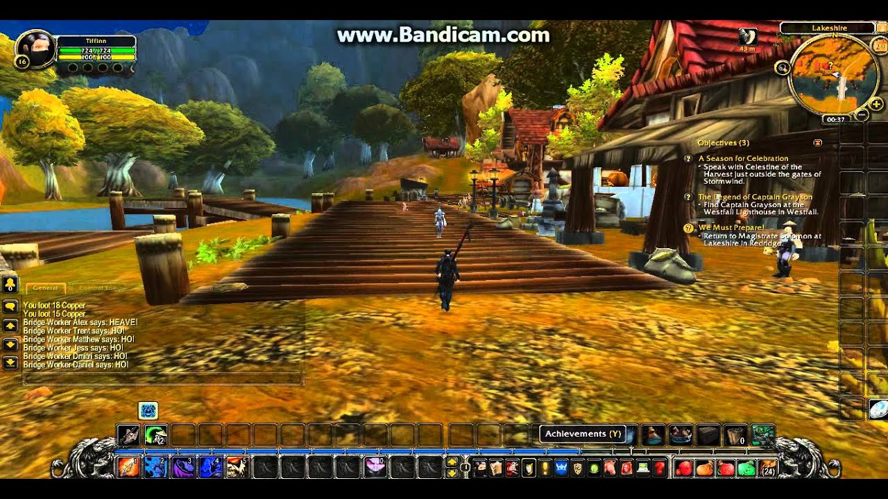 WOW Leveling - Human Monk Part 1 - YouTube