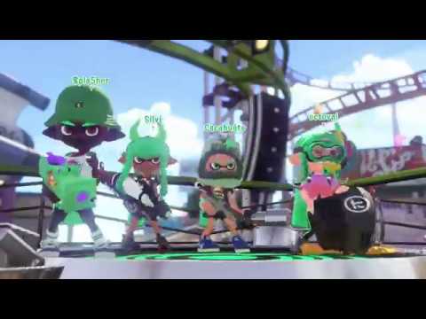 Splatoon 2 weapon testing: kensa slosher/fizzy bombs - YouTube