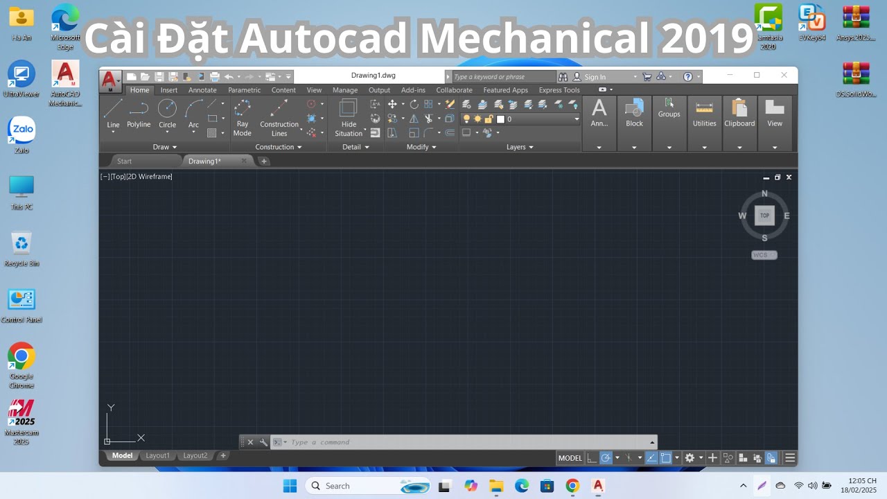 Cài đặt Autocad mechanical 2019 | Install Autocad mechanical 2019 - YouTube