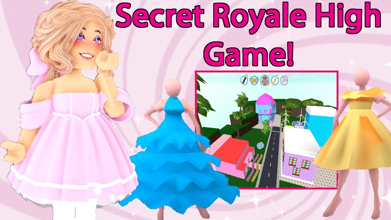 I Played A SECRET ROYALE HIGH Game Roblox - YouTube
