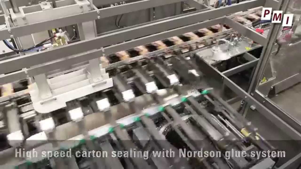 High-Speed, All-Servo Horizontal Cartoner from PMI Cartoning - YouTube