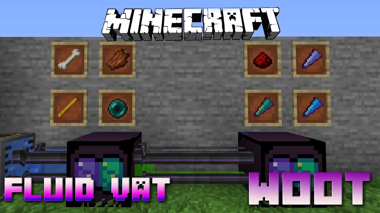 Fluid VAT 💠 Minecraft Woot Tutorial 💠 Deutsch / German 💠 #Minecraft ...