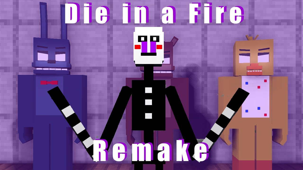 Minecraft animation "Die in a fire" [song by TLT remix by Kyle Allen ...