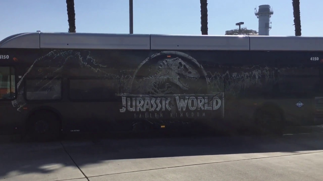 Jurassic World Fallen Kingdom ad makes metro bus look awesome! - YouTube