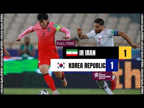 #AsianQualifiers - Group A : IR Iran 1 - 1 Korea Republic