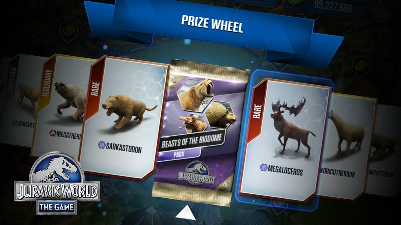 Beasts Of The Biodome - Jurassic World The Game - YouTube