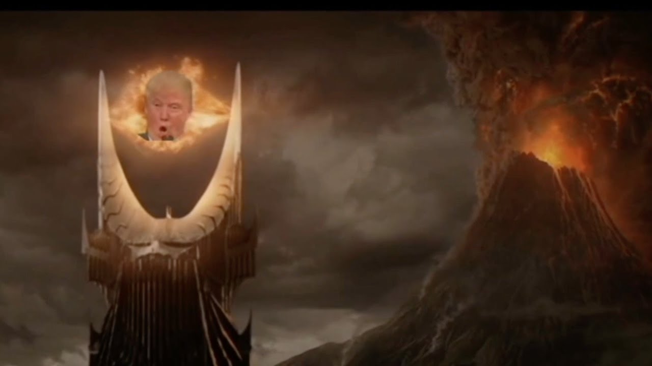 Is Trump the future in Middle earth? - YouTube
