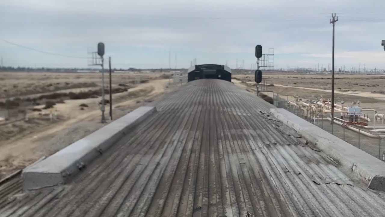 A Unique View Of Amtrak 715s EMD F59PH Leading! - YouTube