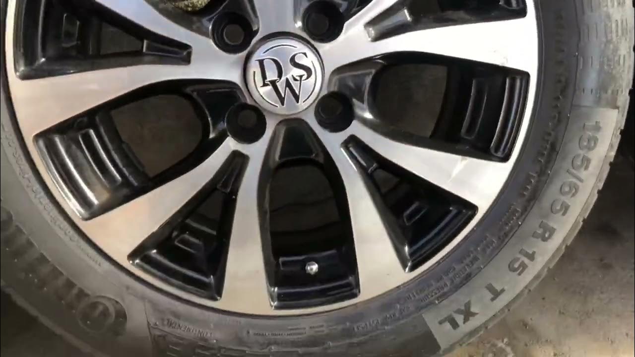 Р15 185/65 на Киа Рио Солярис Литье шины диски Колеса - YouTube