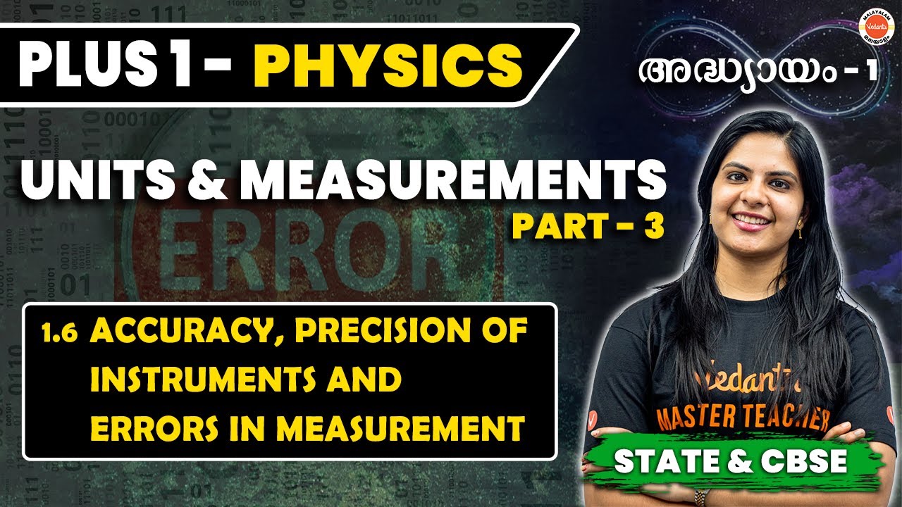Units And Measurement | Accuracy, Precision Of Instruments | Part 3 ...