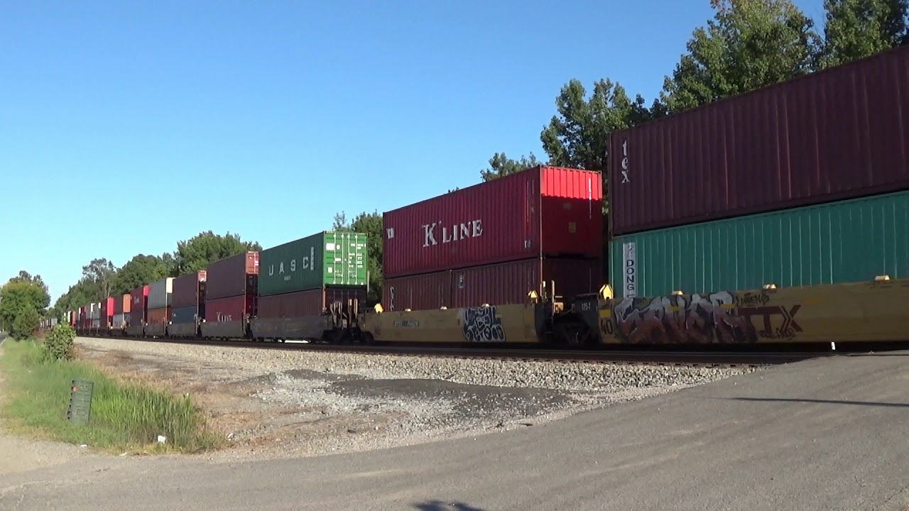 NS 9434 (GE C44-9W) leads NS 236 - YouTube