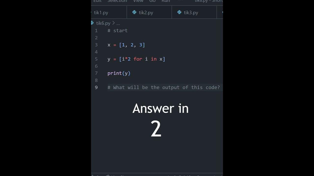 Can You Solve This Python Quiz 6 Pythonprogramming Python Pythonquestions Shortyoutube