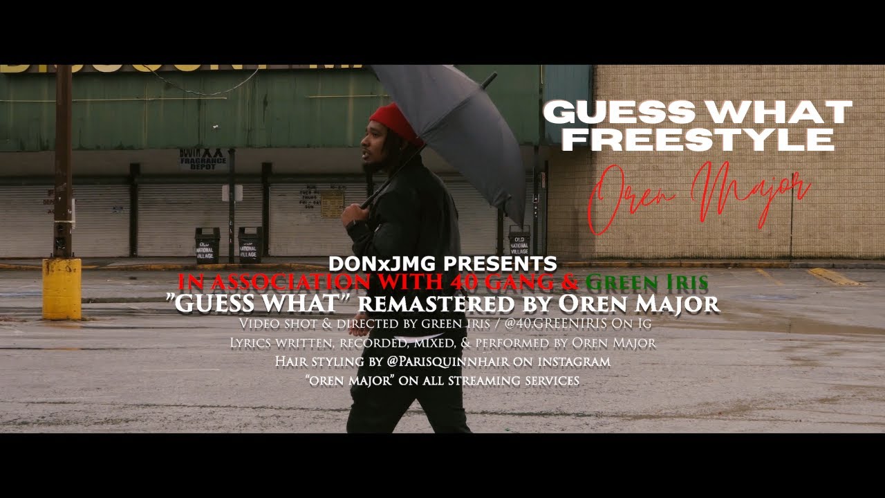 Oren Major - Guess What Freestyle - YouTube