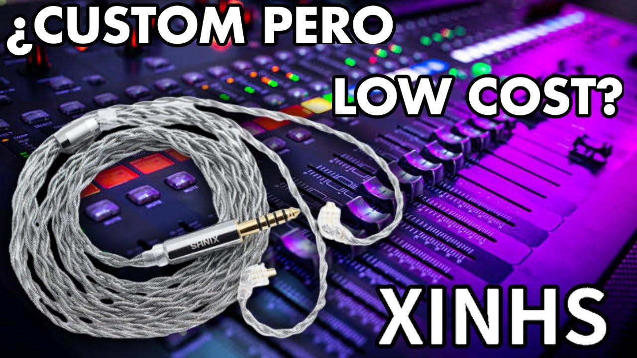 CABLES CUSTOM PARA IEMS AL MEJOR PRECIO | XINHS 8 Y 16 CORES - YouTube