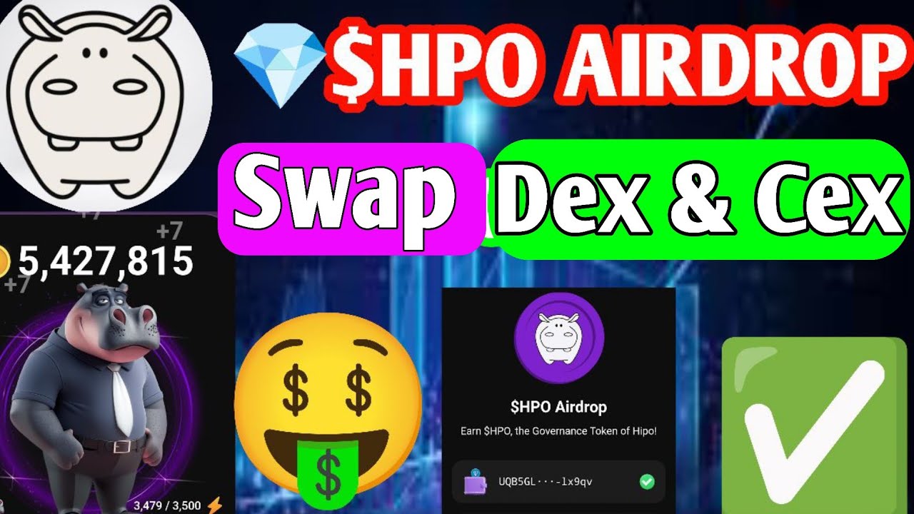 hipo gang airdrop listing datel hipo gang swap update today l hippo ...