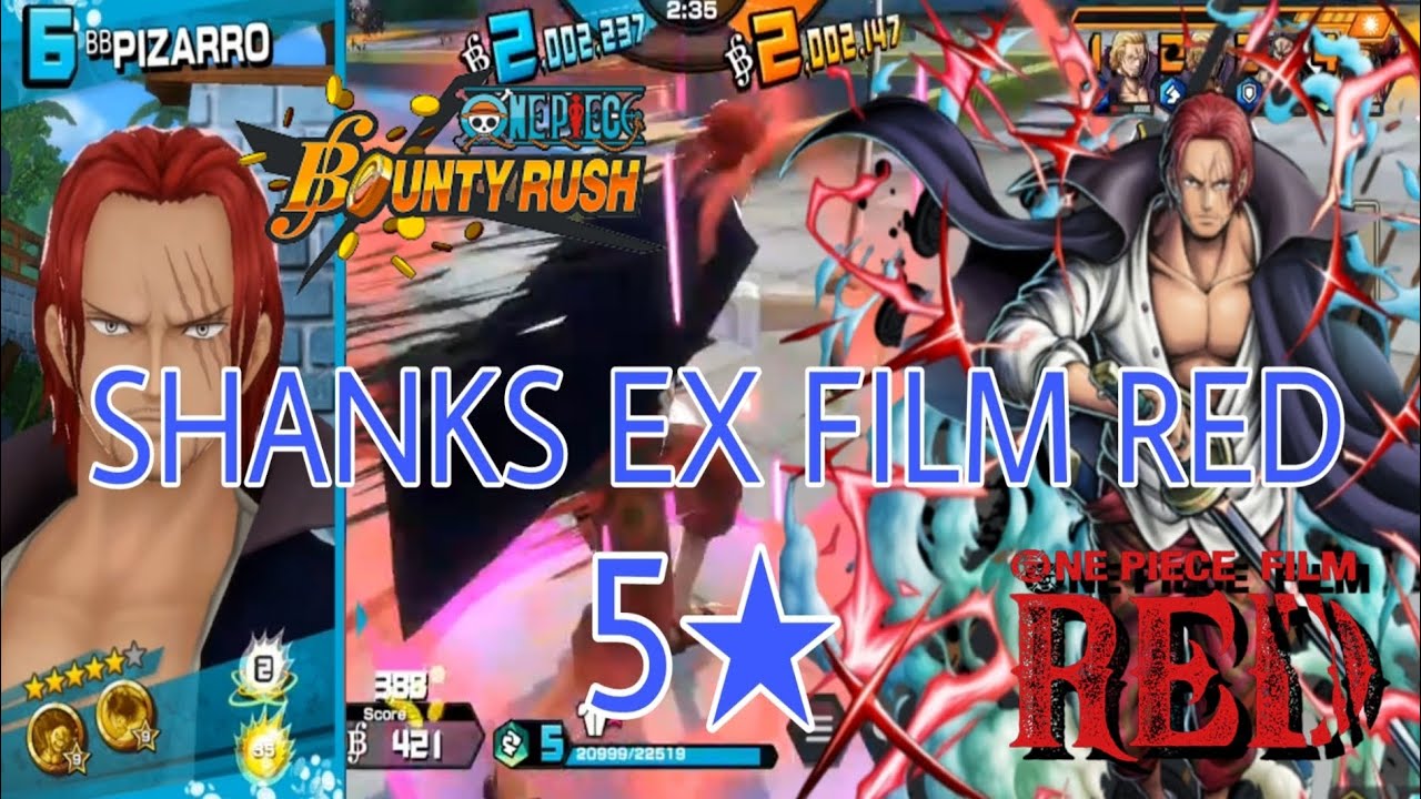 NEW EX SHANKS FILM RED 5★ GAMEPLAY IN SS LEAGUE ( 9 KO'S ) ONE PIECE ...