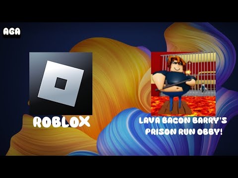 LAVA BACON BARRY'S PRISON RUN OBBY! ROBLOX GAMEPLAY - YouTube