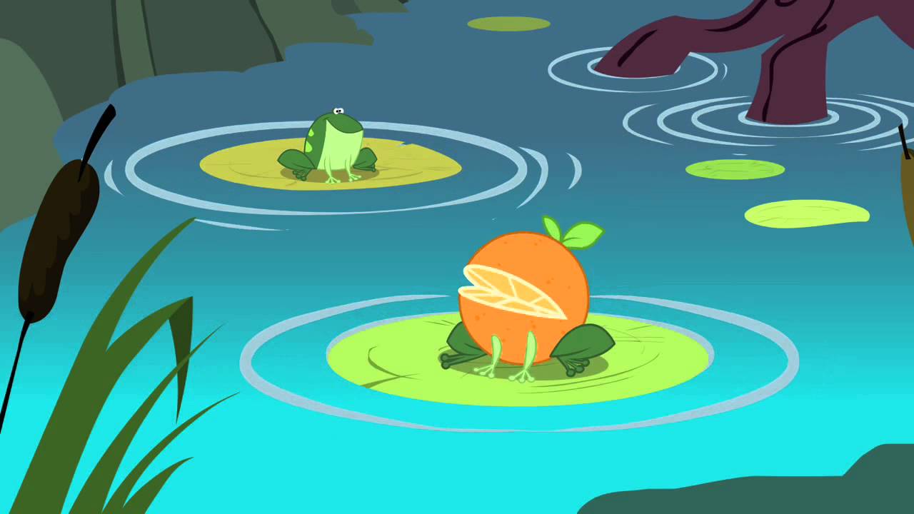 Orange Frog - Ribbit - YouTube