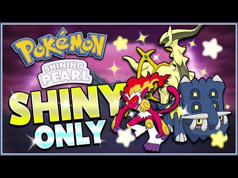 Pokémon Shining Pearl but I can Only use SHINIES