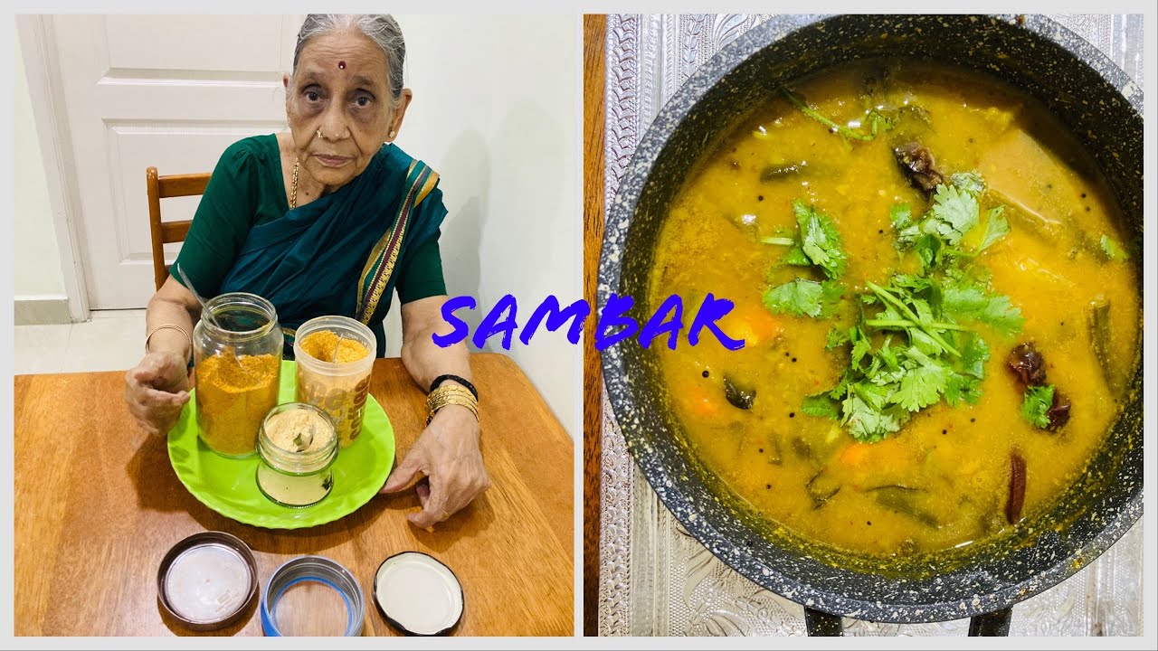 Sambar | Simple Sambar using Meenama’s Sambar Powder | No fuss No ...