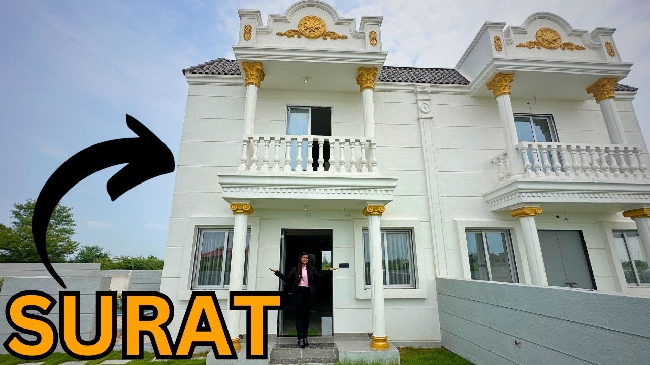 Row house के दाम में बंगलो | property in surat | URBAN PROPERTY - YouTube