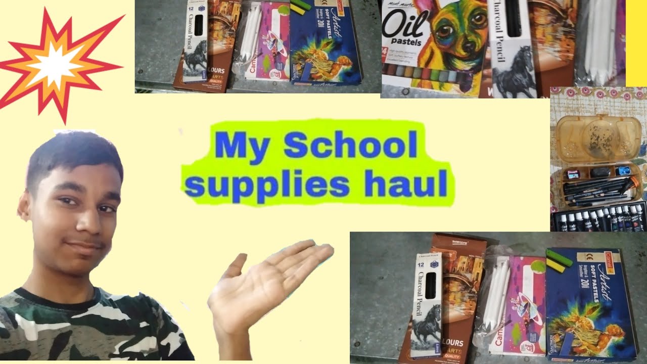 my school supplies haul💪😍 - YouTube
