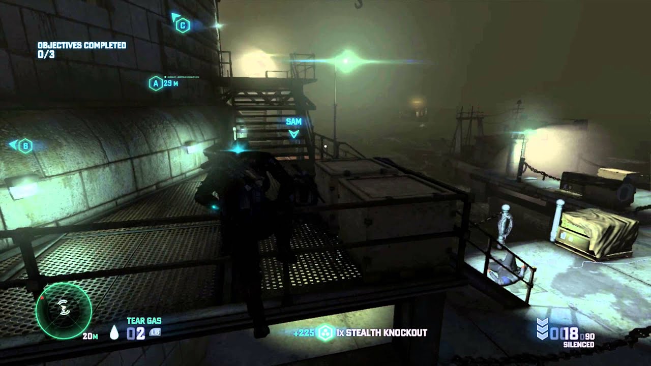 Splinter Cell Blacklist Walkthrough - Grim, Perfectionist, Hawkins ...