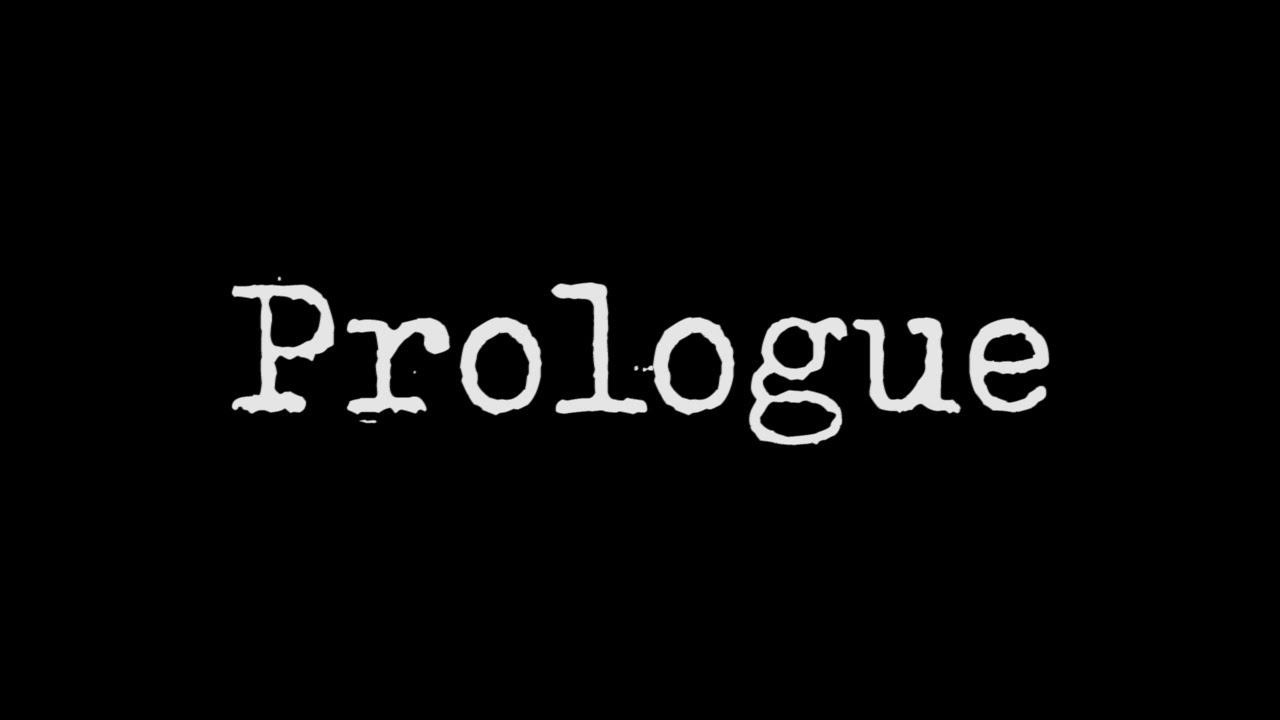 Prologue - YouTube