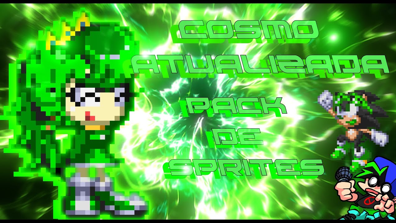 COSMO ATUALIZADA!!!! PACK DE SPRITES (NÃO OFICIAL!) - YouTube