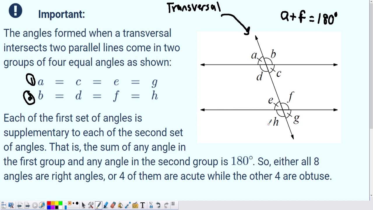 Intro to Parallel Lines - YouTube