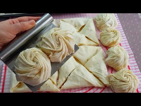 2 YUFKA 2 TEPSI BÖREK 2 MALZEME İLE PATATESLI BÖREK